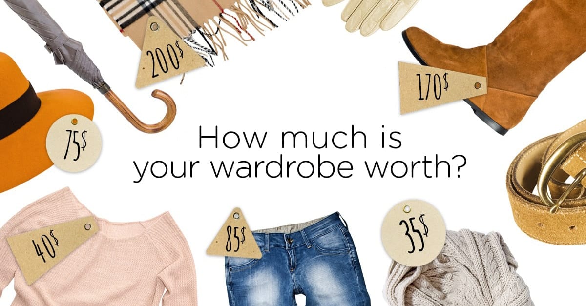 Calculating the Value of your Wardrobe Clothing & Contents for home ...